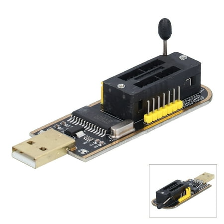 TMISHION CH341A USB Programmer Board Module Chip BIOS FLASH for Debugging Programming Backup,USB ...