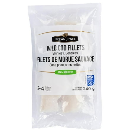 OCEAN JEWEL WILD COD FILLETS, 340G - Walmart.ca