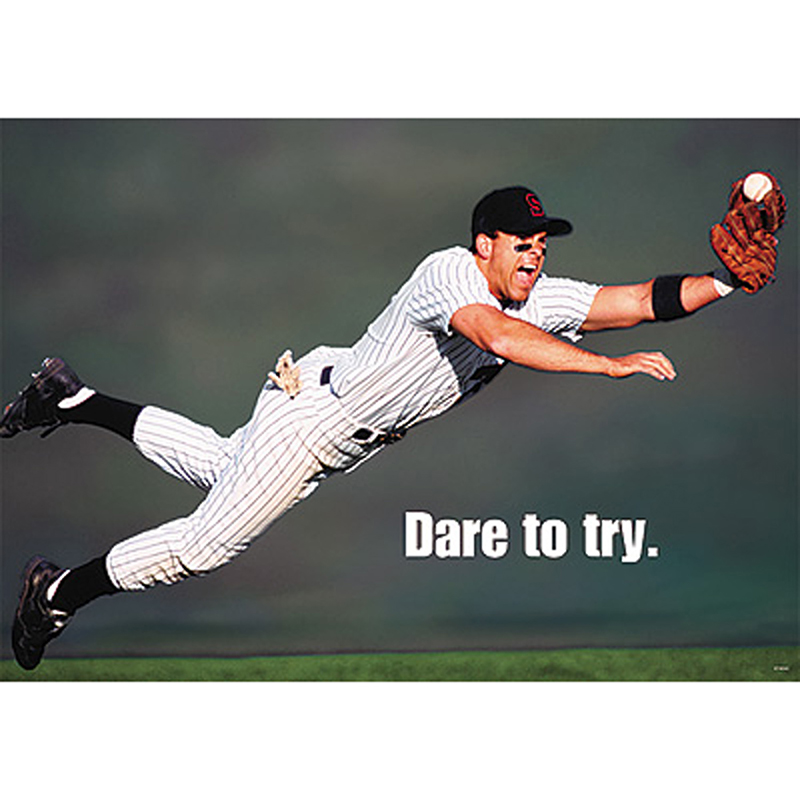 POSTER DARE TO TRY - Walmart.com