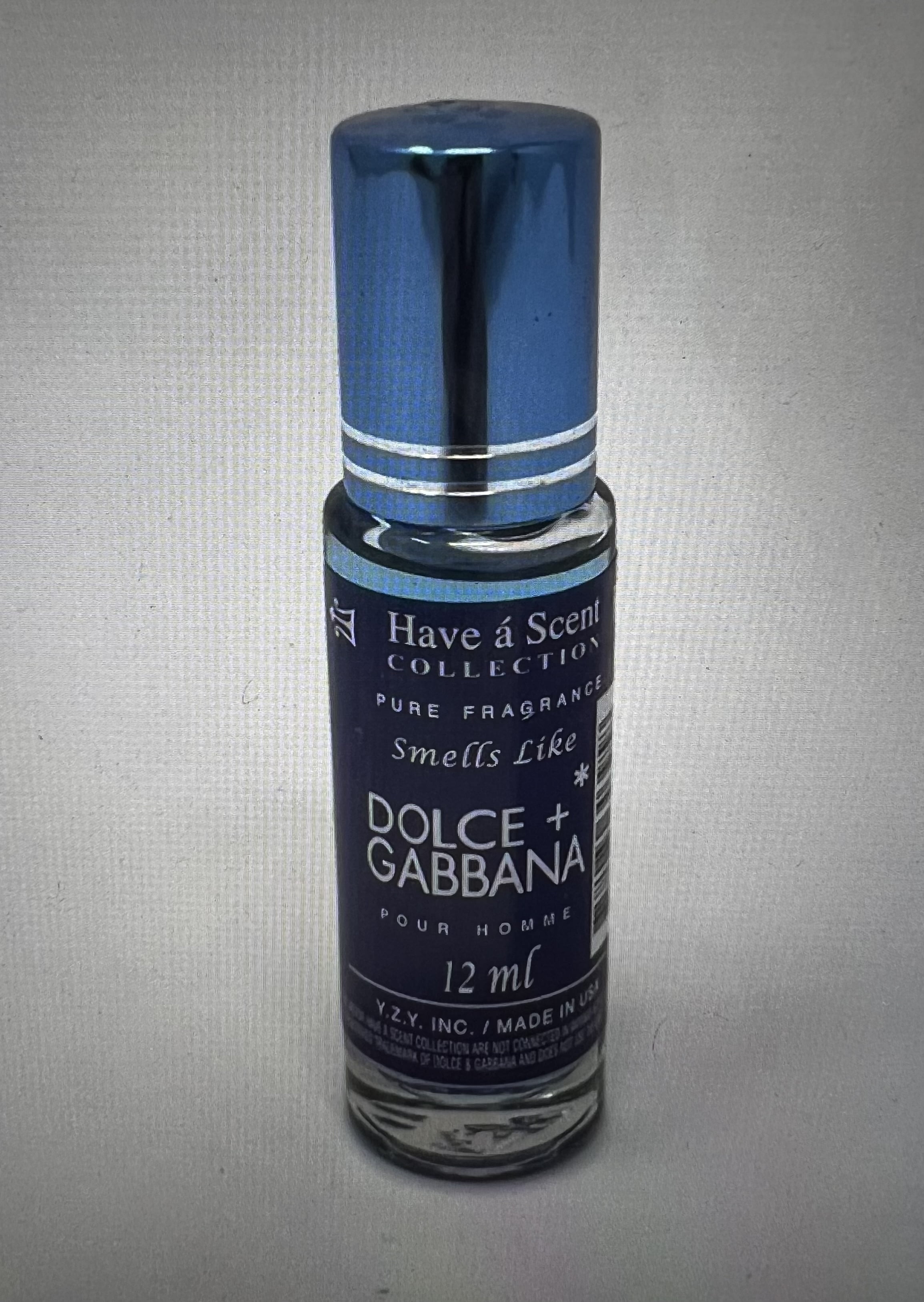 Have A Scent Designer Oil Impression of Dolce + Gabbana 12ML Rollerball ...