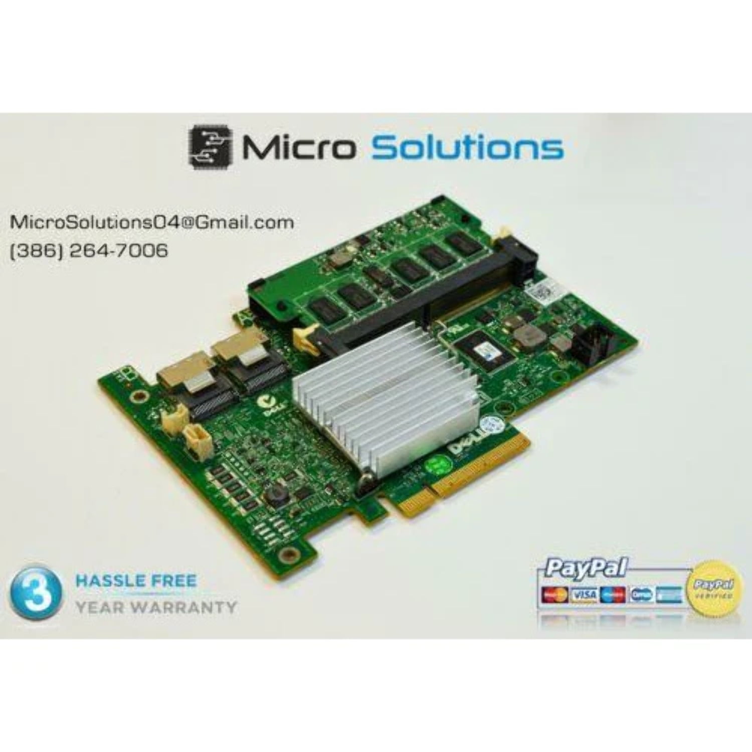 Dell Dual Port PERC PowerEdge SAS PCI-e 342-091 RAID Controller ...