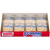 Bimbo Conchas Vanilla Flavored Mexican Pan Dulce, Fine Pastry, 8 Count ...