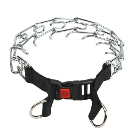 Iron Pet Choker Dog Prong Collar Pinch Training Adjustable Size With ...
