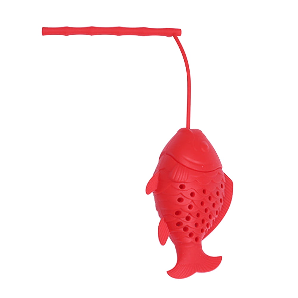 Fusipu Creative Fish Silicone Infuser Tea Leaf Strainer Filter Diffuser ...