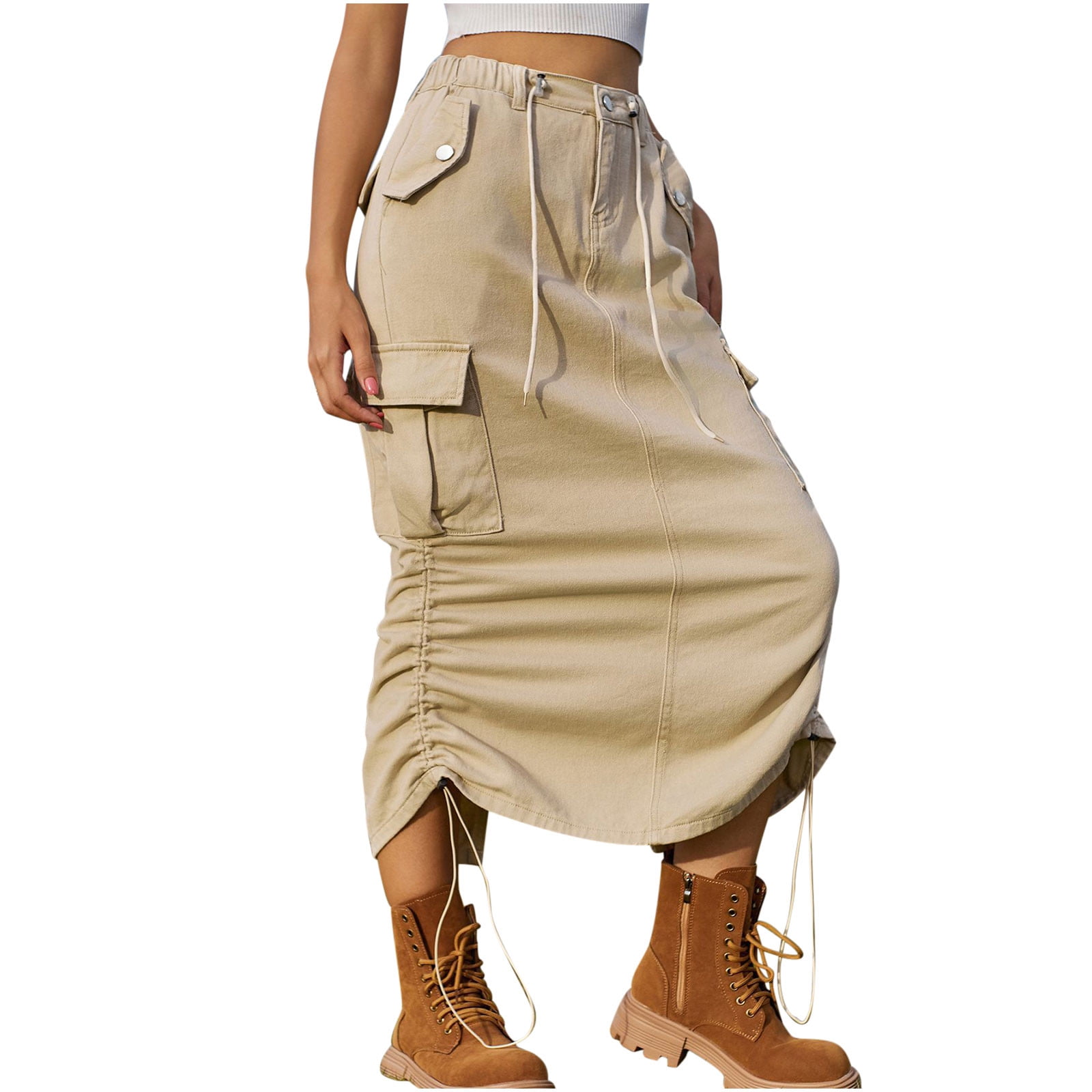 Click here for Mrat Midi Skirts For Women Womens Spring/Summer De... prices