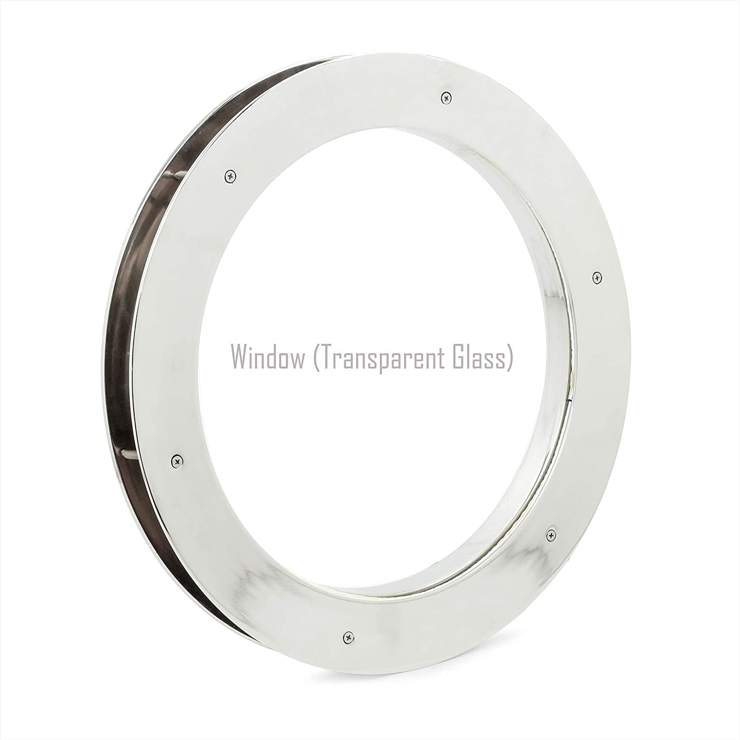 Aluminum Deep Flange Deadlight Porthole Window - Nickel - (10 Inches ...