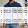 Aofany Short Sleeve Tee Shirts for Men Henley Button Down Mens T-Shirts ...