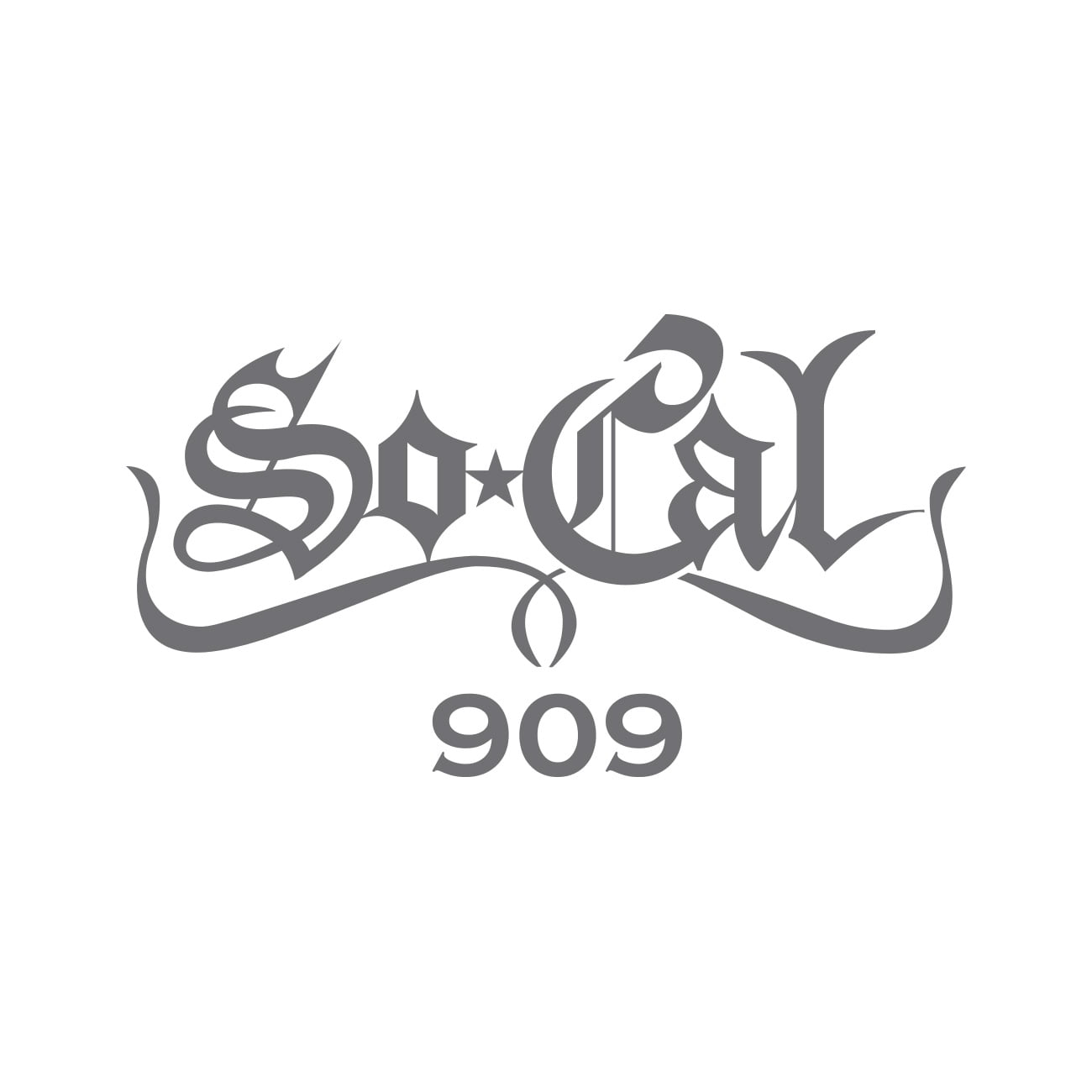So Cal 909 Sticker Decal Die Cut - Self Adhesive Vinyl - Weatherproof ...