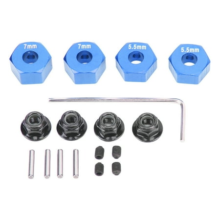 Remote Control Car Wheel Hub, RC Wheel Hub Aluminium Alloy Standard ...
