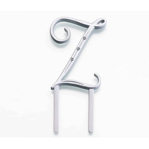 Silver Rhinestone Monogram, Sml A - Walmart.com