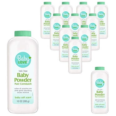 Talc Free Baby Powder, Real Vanilla Amber - Walmart.com