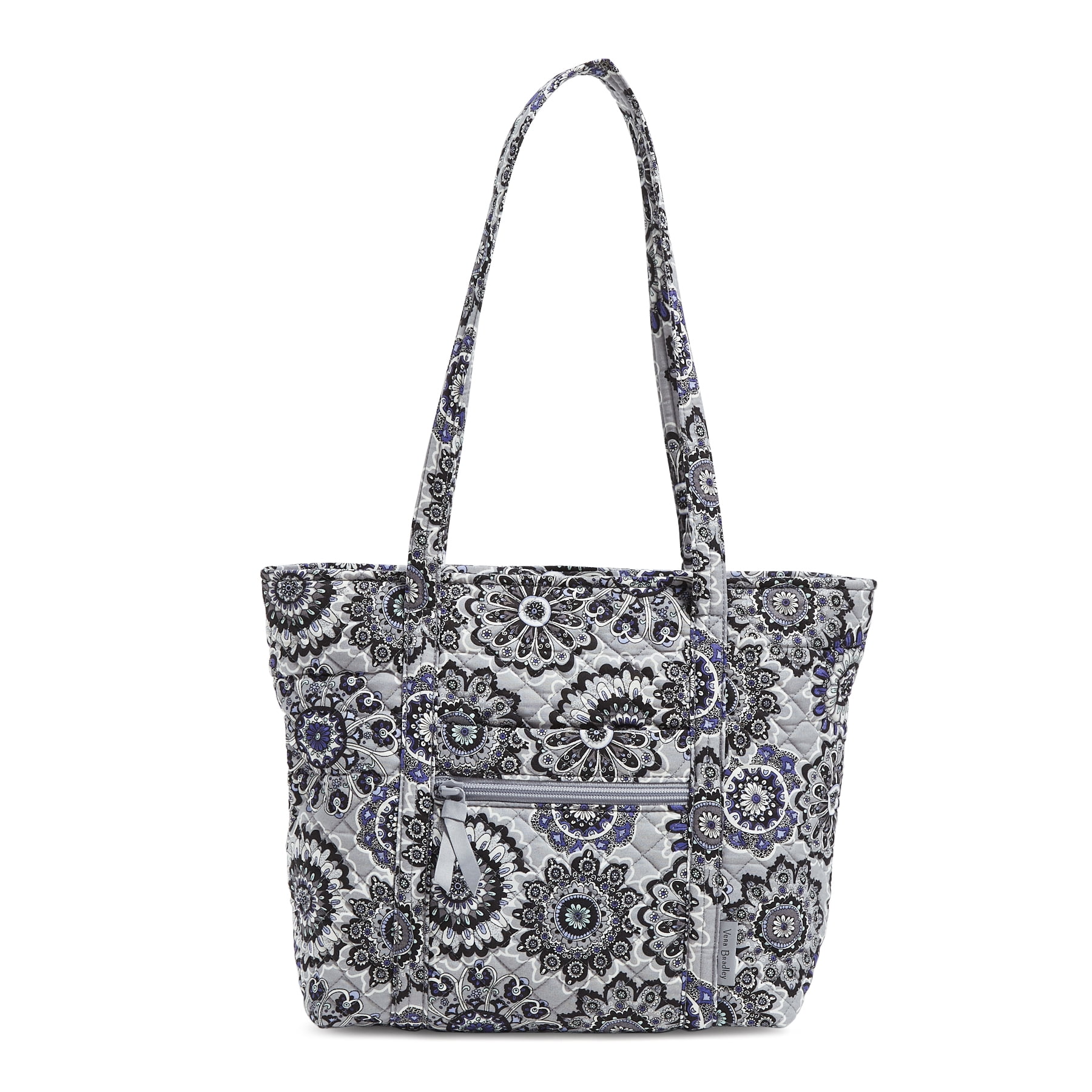 Vera Bradley Women's Cotton Small Vera Tote Bag Tranquil Medallion ...