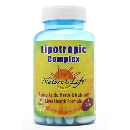 Nature's Life - Lipotropic Complex Liver Health Formula - 90 Tablets ...