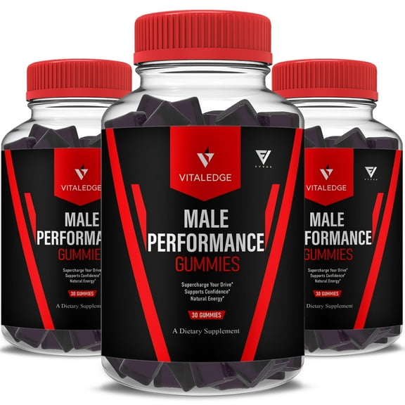 (3 Pack) VigorLong Performance Gummies, Vigor Long Max Support (3 Month ...