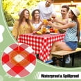 4 Packs Buffalo Disposable Table Cloth, 54 x 108 Inch Waterproof ...