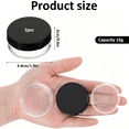 RAGUPEL 2Pcs Plastic Empty Travel Compact Case, 10Ml/0.34Oz Loose Face ...