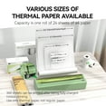 Portable Printer Wireless for Travel, Thermal Printer Support 8.5" X 11 ...