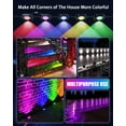 Permanent Outdoor Lights 50Ft 30LEDs, -IC Year Round Eave Deck Fence ...