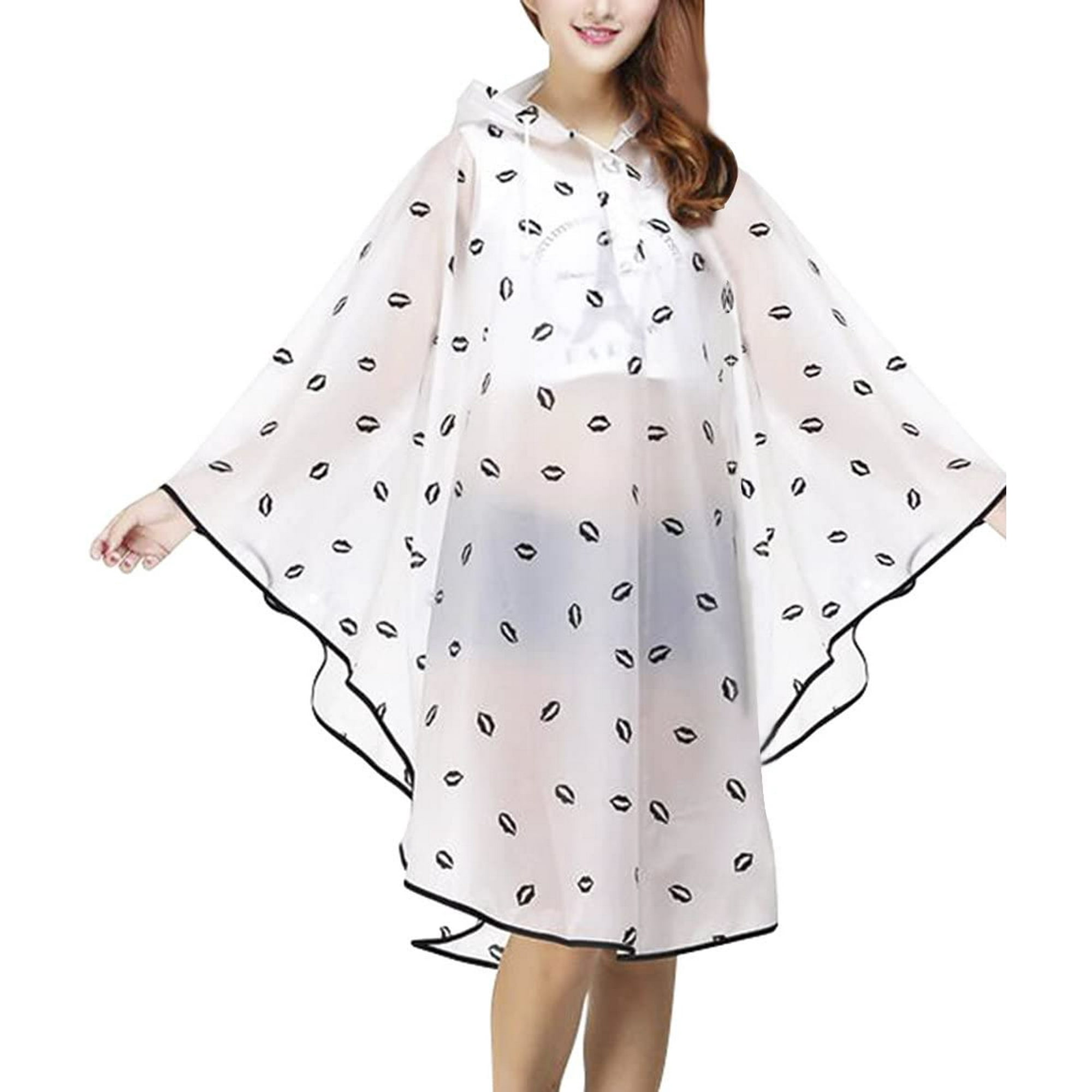 Click here for Jhijhoo Poncho De Pluie Transparent Pour Femme  Ca... prices