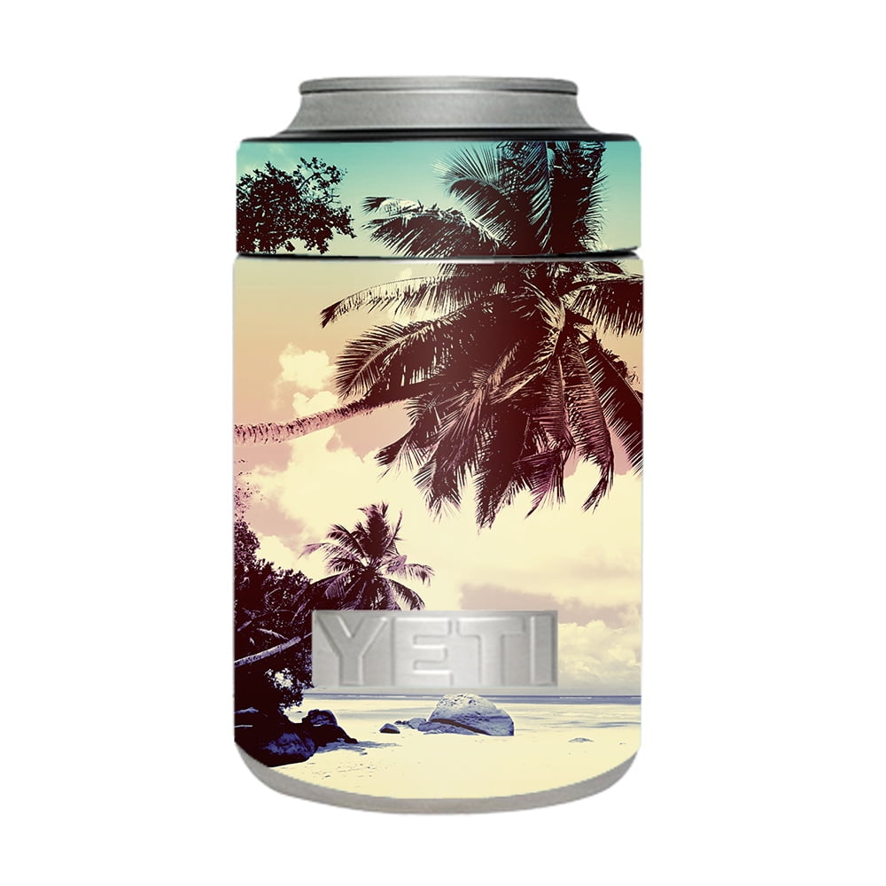 Skin Decal For Yeti 12 Oz Rambler Colster Can Cup / Palm Trees Vintage ...