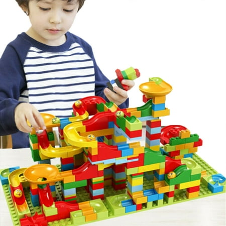 Classic Big Blocks Run Building Blocks DIY Toy Puzzle Race Track ...