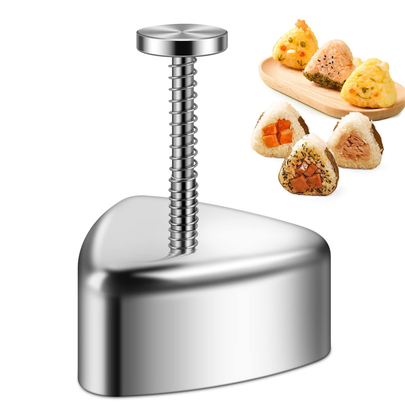 Fnyko Triangle Onigiri Mold | Rice Ball Mold for DIY Lunch Bentos ...