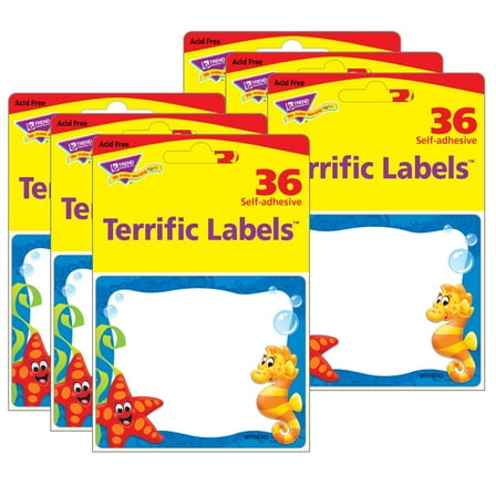 TREND Star Brights Terrific Labels, 36 Per Pack, 6 Packs - Walmart.com