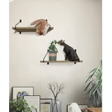 Afuly Floating Shelves Deep 11.8 inch, Wall Mounted Wide Storage Shelf ...
