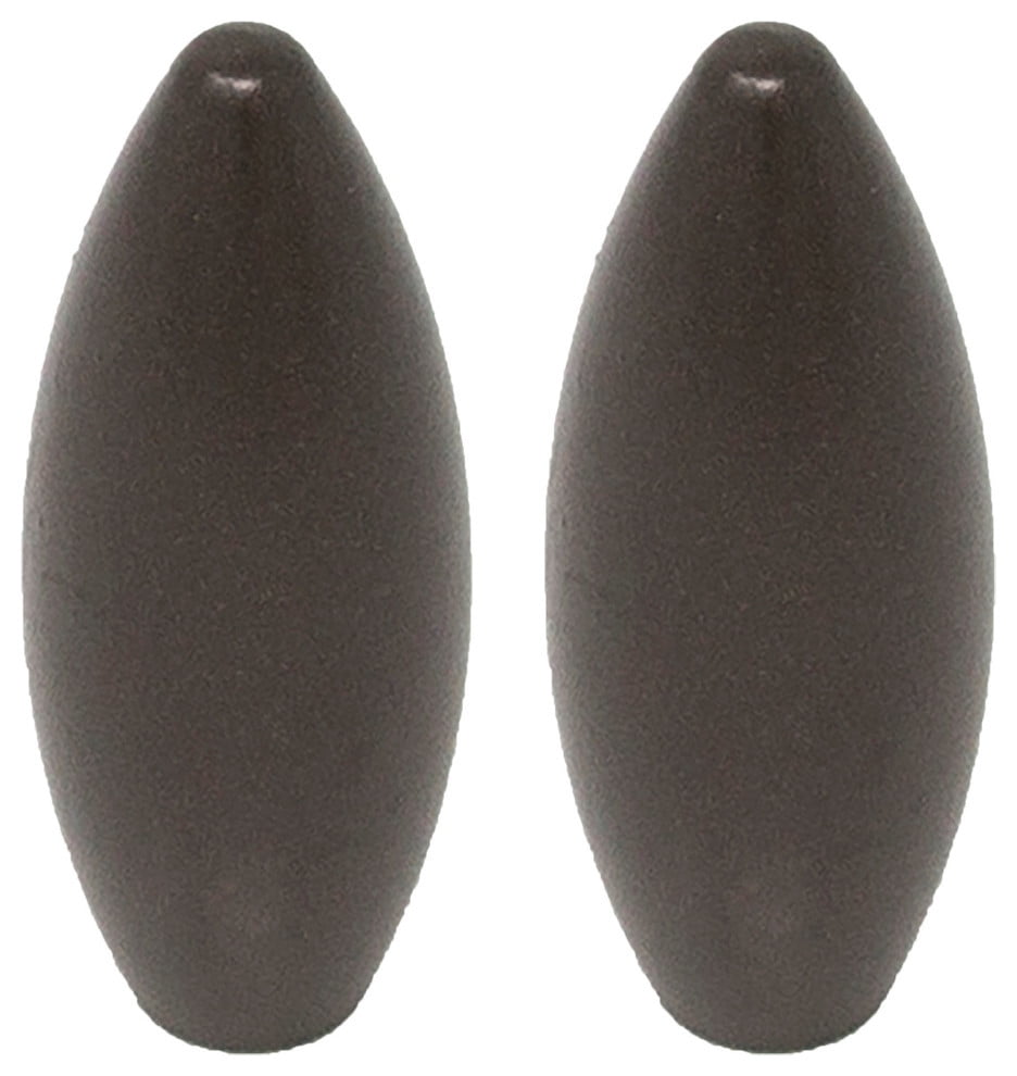 Urbanest Urbanest Set of 2 Bullet Lamp Finial, 2", Bronze - Walmart.com