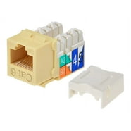 Kentek D-Sub Modular Adapter DB25 Female to RJ12 RJ-12 Female F/F ...