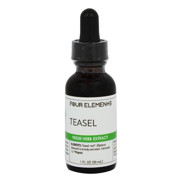 Four Elements Herbals - Fresh Herb Extract Tincture Teasel - 1 fl. oz ...