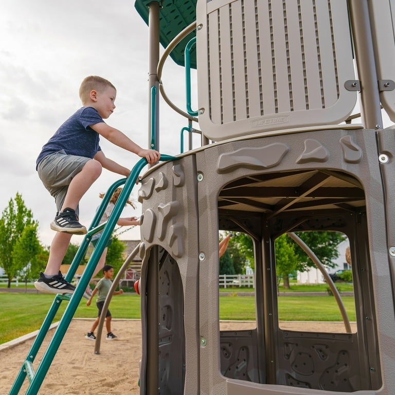 Lifetime Adventure Tower Swing Set