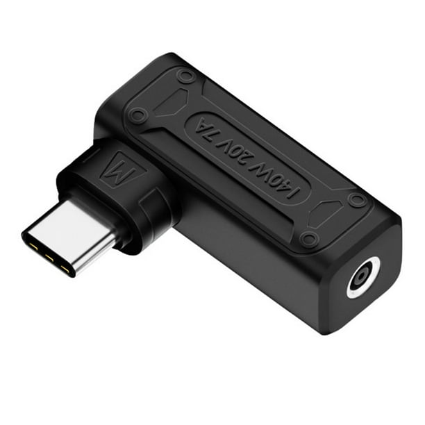 Convertidor Adaptador Corriente A USB C PD Conector Alimentación para ...