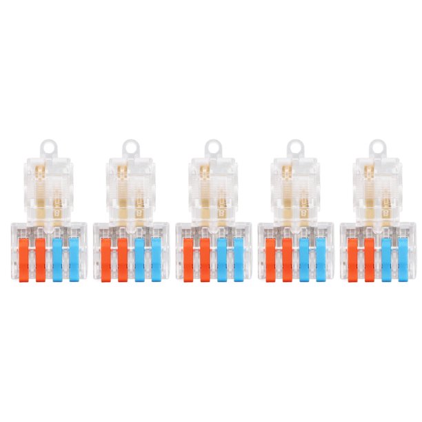 Quick Wiring Cable Connector, Plugging Type Wire Connector 5Pcs Strong ...