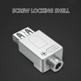 Solderless USB Connectors USB 2.0 Screw Terminals Block Adapter ...