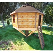 THE DAKOTA PRAIRIE © : 12' Hexagonal Treehouse Plan - Walmart.com