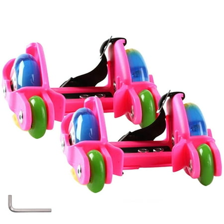 Heel Wheel Skates with Lights Heel Heel Wheel Shoes Adjustable Roller ...