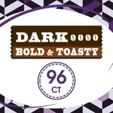 Great Value Arabica French Dark Roast Ground Coffee Pods 96 Count Bold ...