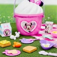 Disney Junior Minnie Mouse Fab Food Bucket, 25-Pieces, Pretend Kitchen ...