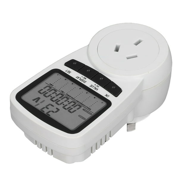 Watt Meter, 240V AC Socket Power Meter Most Appliances Applicable For ...