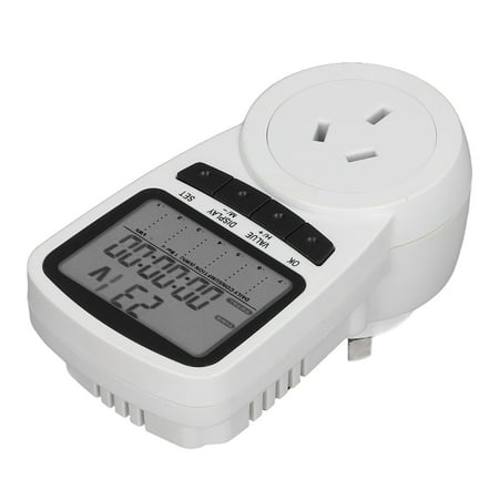 Watt Meter, 240V AC Socket Power Meter Most Appliances Applicable For ...