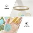 BESTYASH Bamboo Ring Wind Bell with Delicate Seashells Perfect for ...