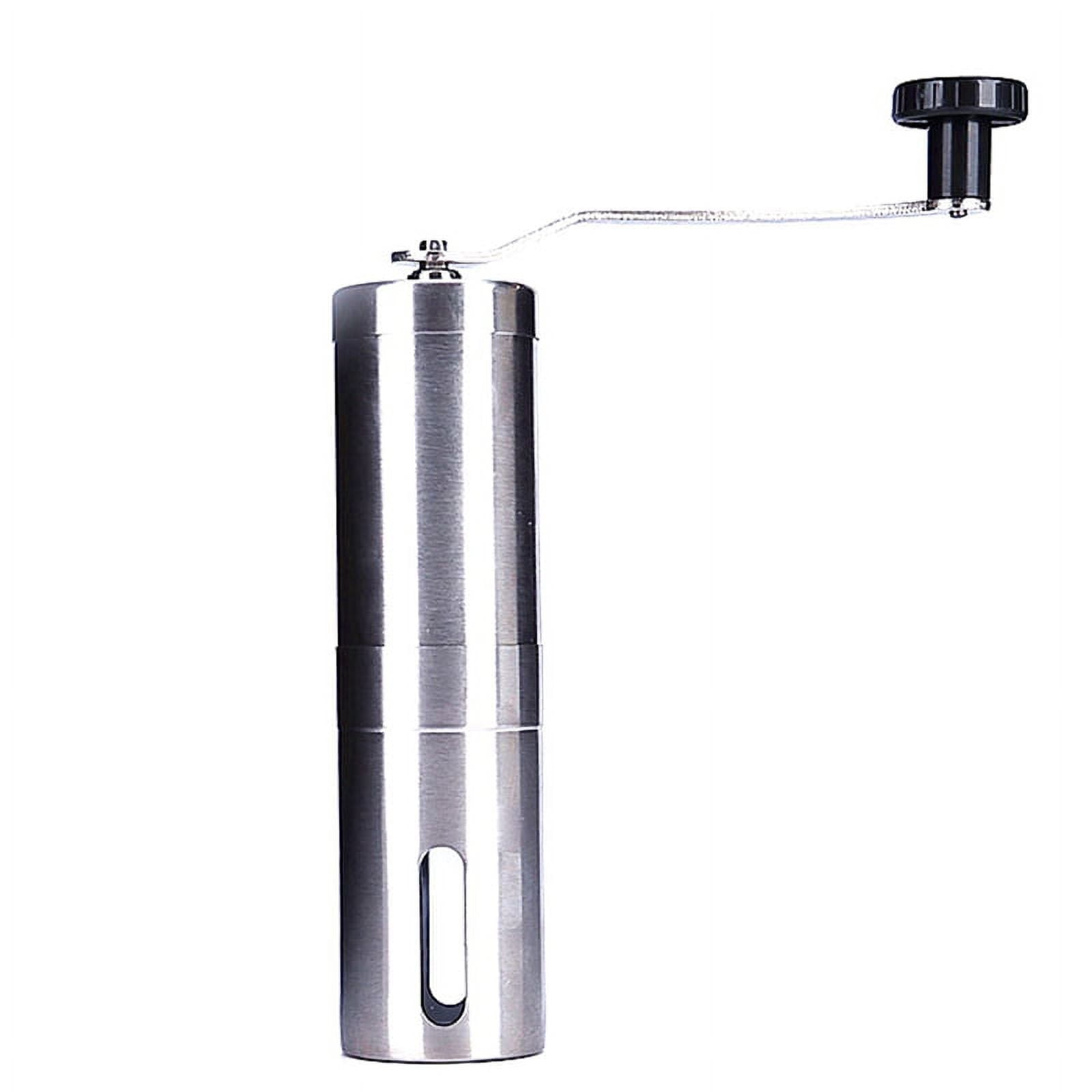 Nueva máquina de café de mano triangular de acero inoxidable, molinillo ...