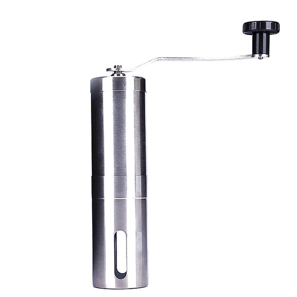 Nueva máquina de café de mano triangular de acero inoxidable, molinillo ...