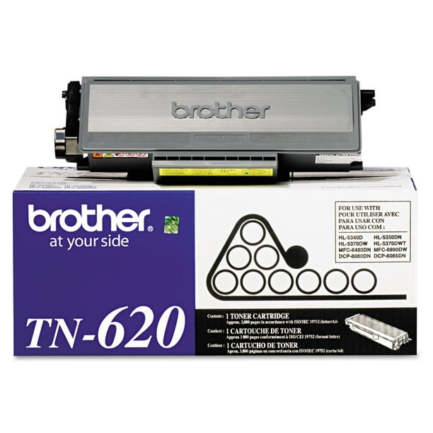 Brother Genuine TN620 Printer Toner Cartridge, Black - Walmart.com