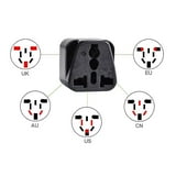 Italy Travel Adaptor for Multiple Countries 3 Pin Italy Standard Plug ...