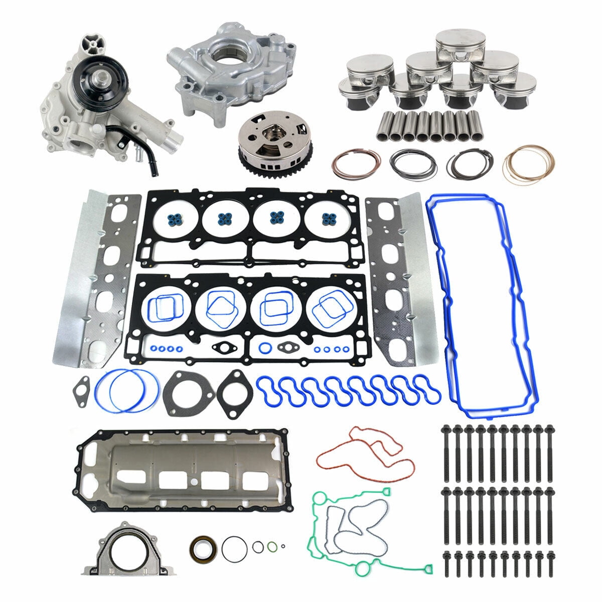Dodge Ram 1500 2500 3500 5.7L V8 Hemi Engine Rebuild Kit 2009-2015 ...