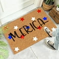 Ikeay Welcome Blanket Clearance! Merica Doormat Patriotic Doormat Red ...