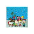 Vandor LLC Peanuts Stacking Glass 4 Piece Coaster Set - Walmart.com