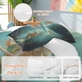 Marine Beautiful Mermaid Fish Full Size Bed Set,Undersea Ocean Life ...